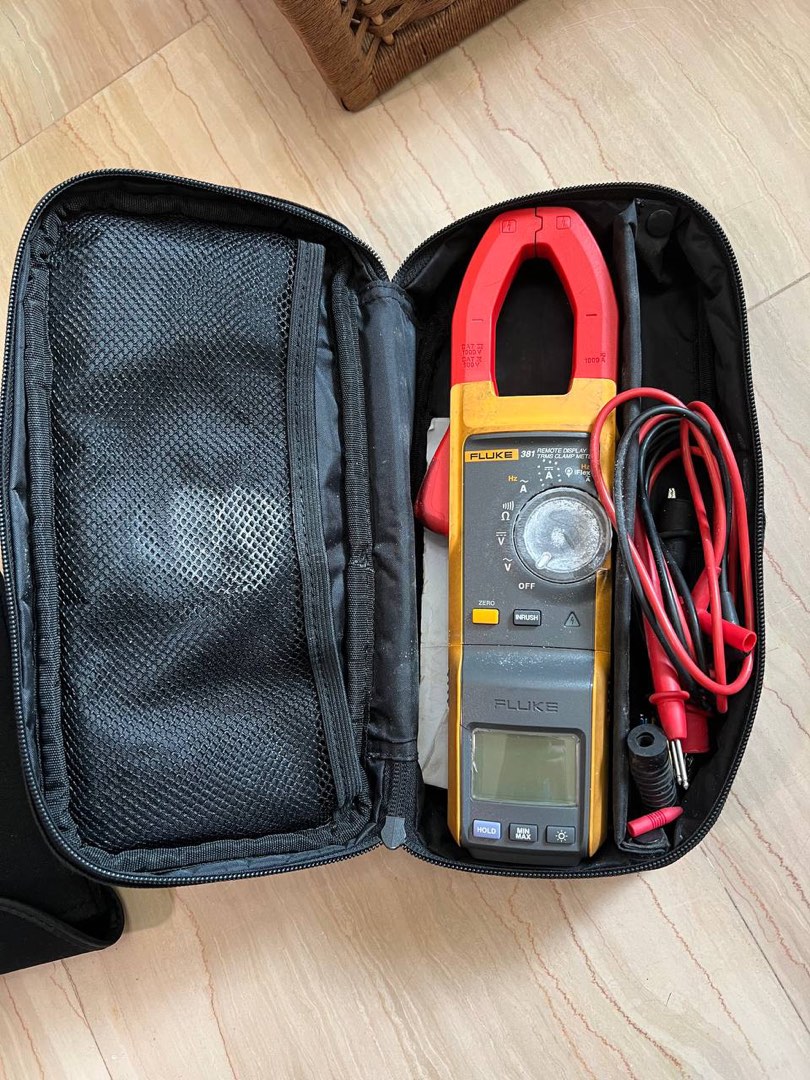 Fluke 381 Remote display True RMS Clamp metrr, Furniture & Home Living ...
