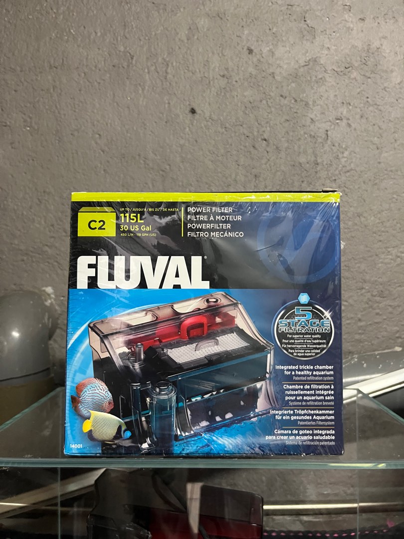 Fluval C20 with clear aquarium, Pet Supplies, Homes & Other Pet ...