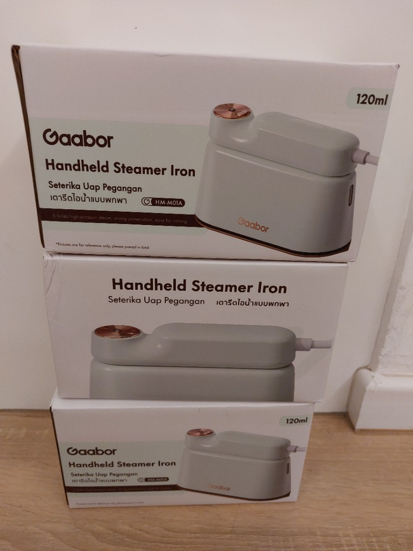 Gaabor Handheld Steamer Iron, TV & Home Appliances, Irons & Steamers on ...