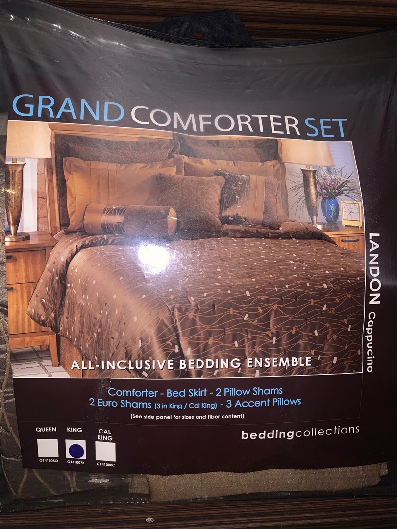GRAND COMFORTER SET from FELIONE FURNITURE, Furniture & Home Living ...