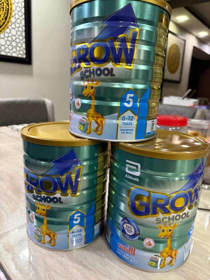 Grow Milk Powder stage 5, Babies & Kids, Nursing & Feeding, Weaning ...