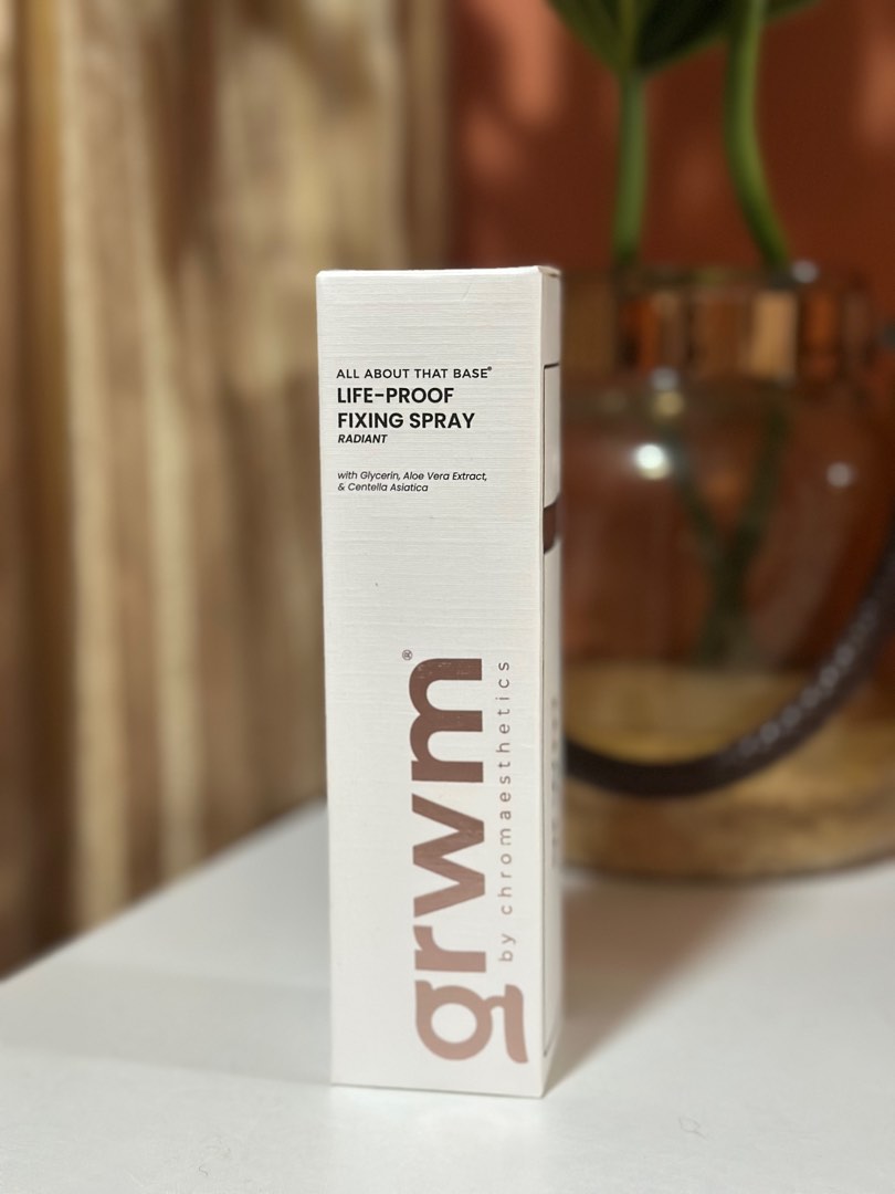 GRWM Radiant fixing spray, Beauty & Personal Care, Face, Makeup on ...