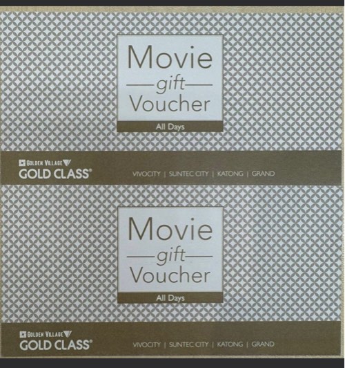 GV Gold Class Ticket (All Days), Tickets & Vouchers, Vouchers on Carousell