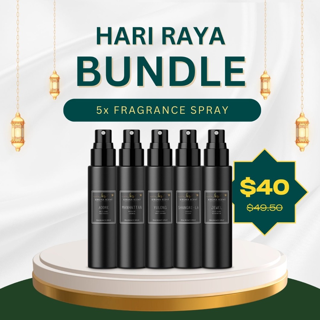 [Hari Raya Special] Fragrance Spray Bundle, Furniture & Home Living ...