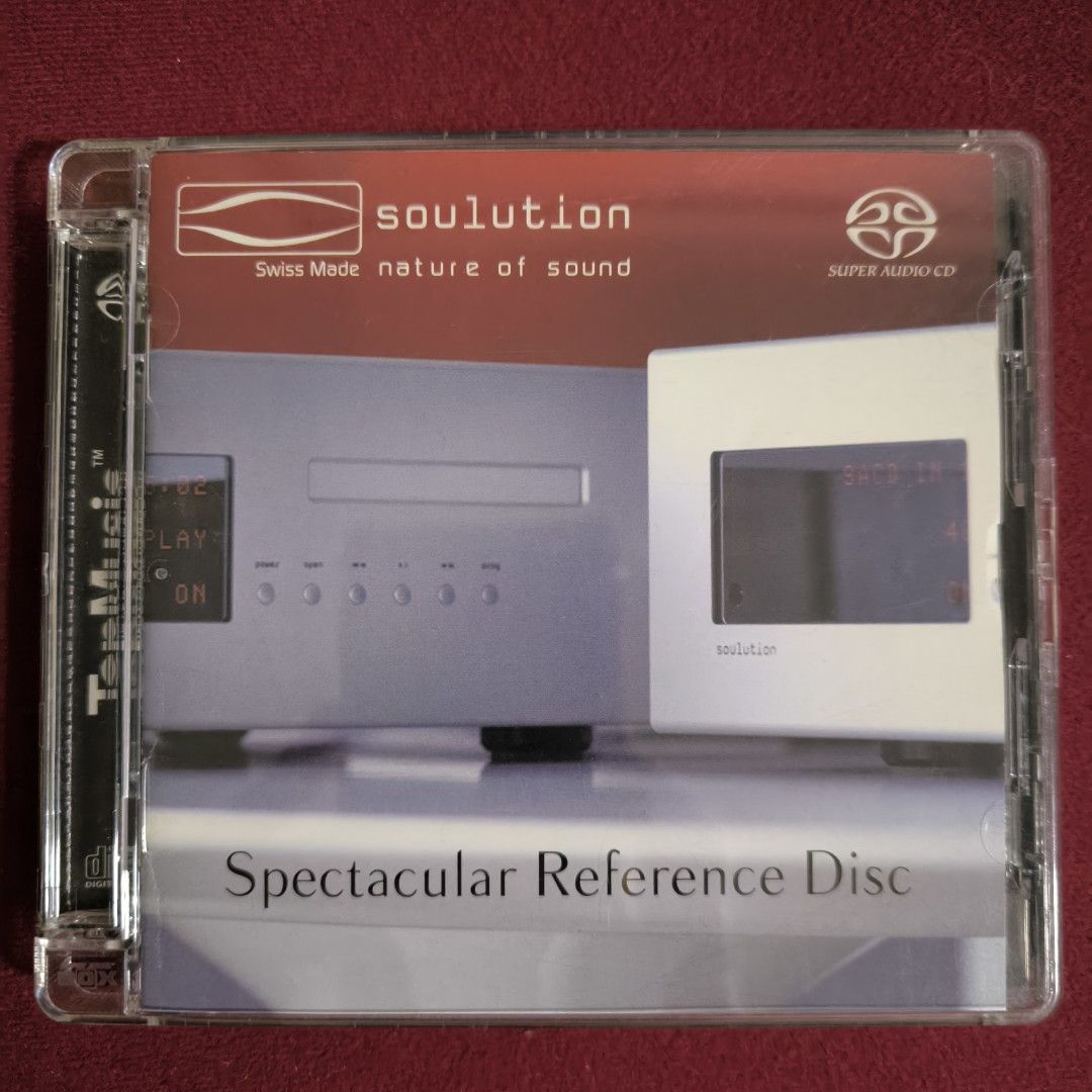 hi-fi天碟 Soulution: SACD Spectacular Reference Disc - Hybrid SACD / 瑞士登峰壯觀燦爛試音天碟 Top Music# 完美收藏品 ...