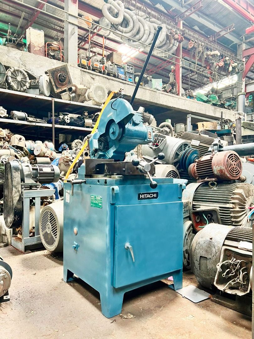 Hitachi Cut off machine for metal cutting saw 3HP 220V from Japan ...