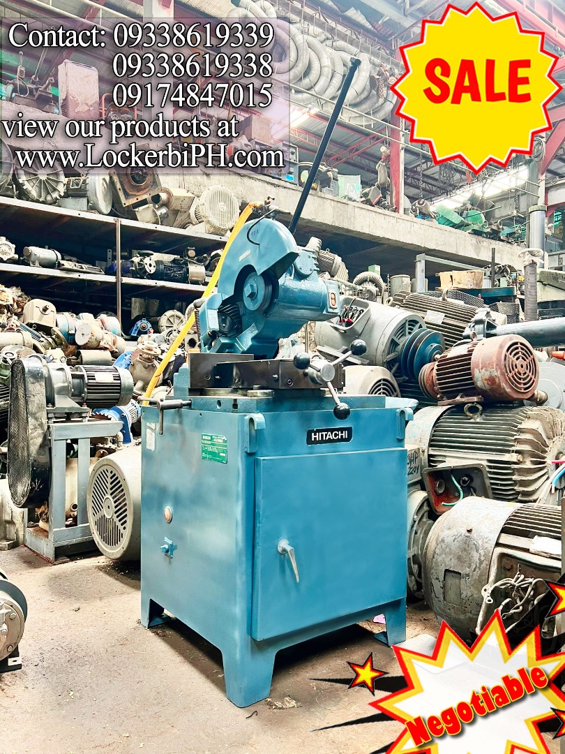 Hitachi Cut off machine for metal cutting saw 3HP 220V from Japan ...