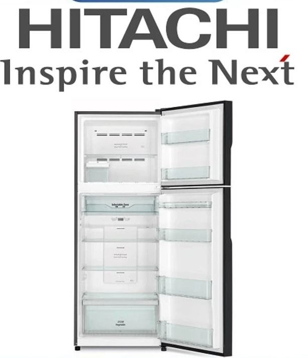 HITACHI Refrigerator, Model R-V480P8MS, Silver Colour, TV & Home ...
