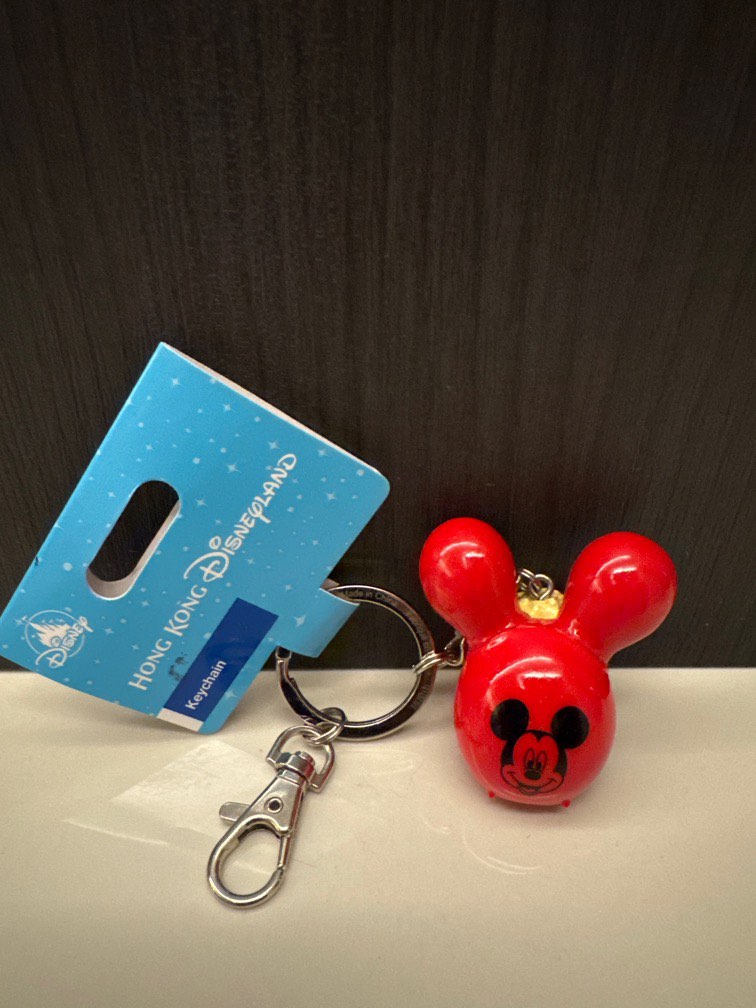 Hong Kong Disneyland Mickey Mouse keychain, Hobbies & Toys, Stationery ...