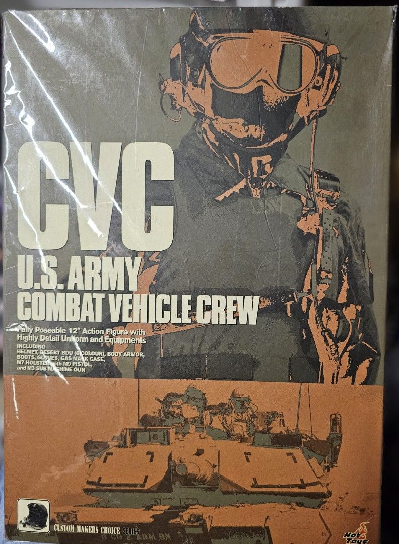 Hot Toys CVC US Army Combat Vehicle Crew 1/6 Scale Figure, Hobbies ...
