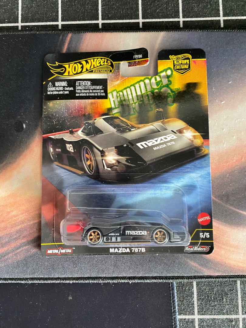 Hotwheels Mazda 787b Hammer Drops, Hobbies & Toys, Toys & Games on ...