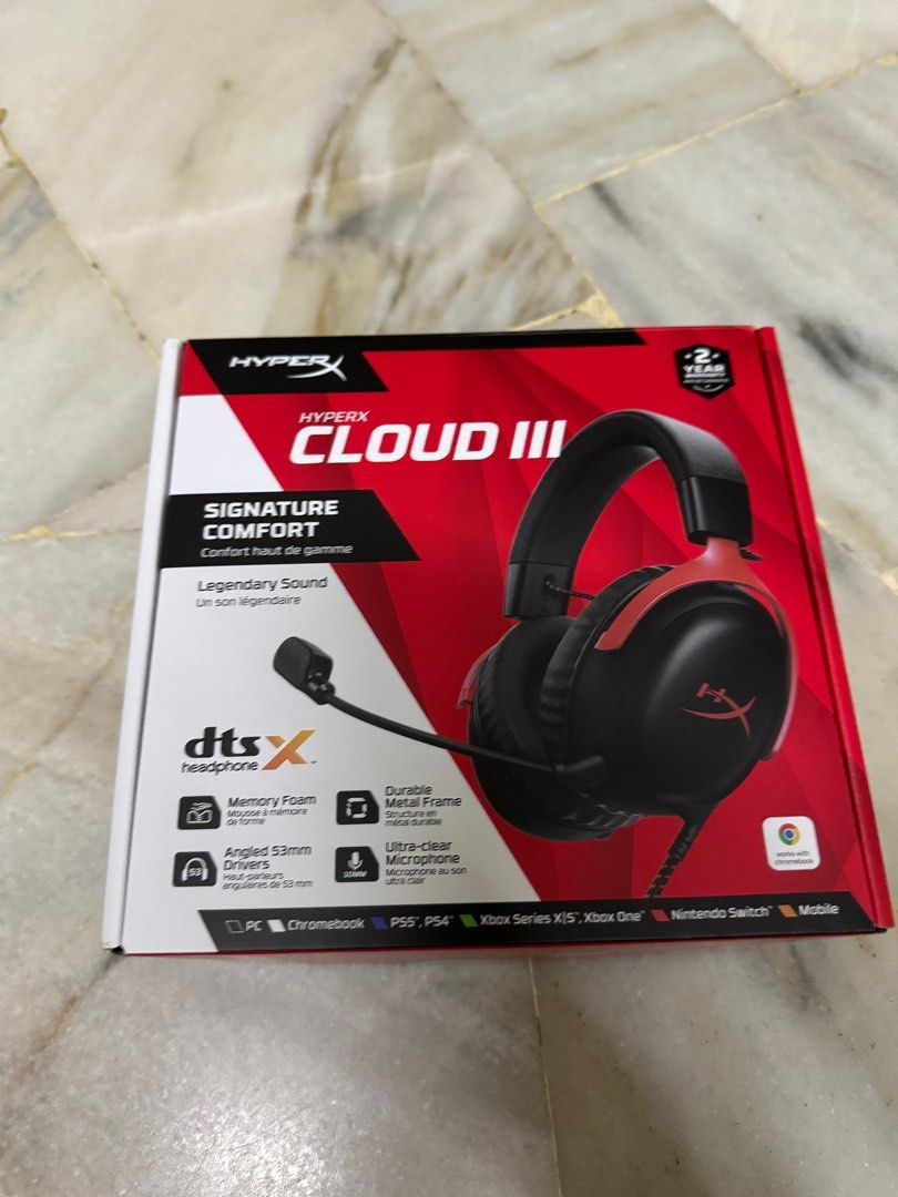 Hyper X cloud III, Audio, Headphones & Headsets on Carousell