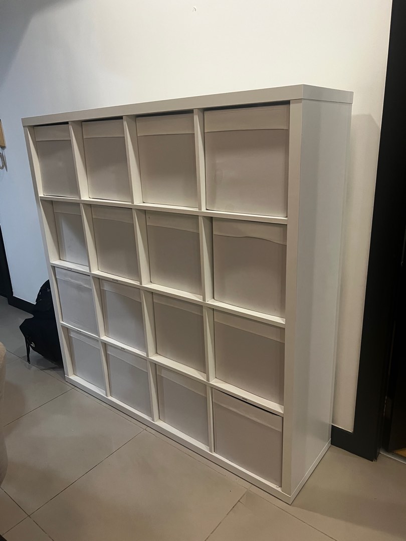 IKEA Kallax and Drona Box, Furniture & Home Living, Furniture, Shelves, Cabinets & Racks on ...