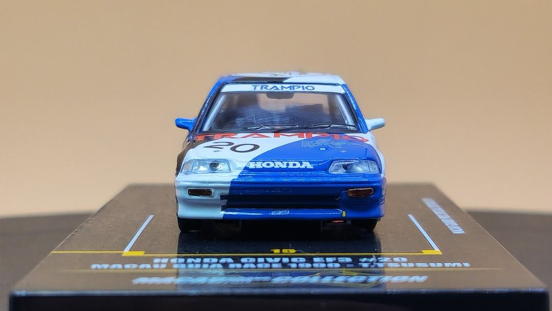 INNO MODEL 1/64 HONDA CIVIC EF3 #20 TRAMPIO - MACAU GUIA RACE 1990 T ...