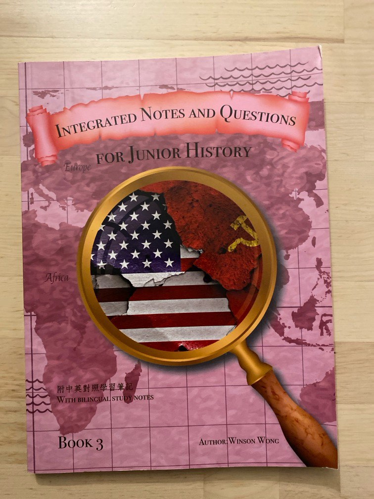 Integrated Notes and Questions-For Junior History book 3, 興趣及遊戲, 書本 ...