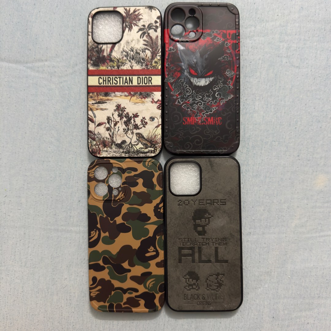 IPHONE 12 PRO MAX CASE CASING DIOR CHRISTIAN DIOR POKEMON GENGAR ...