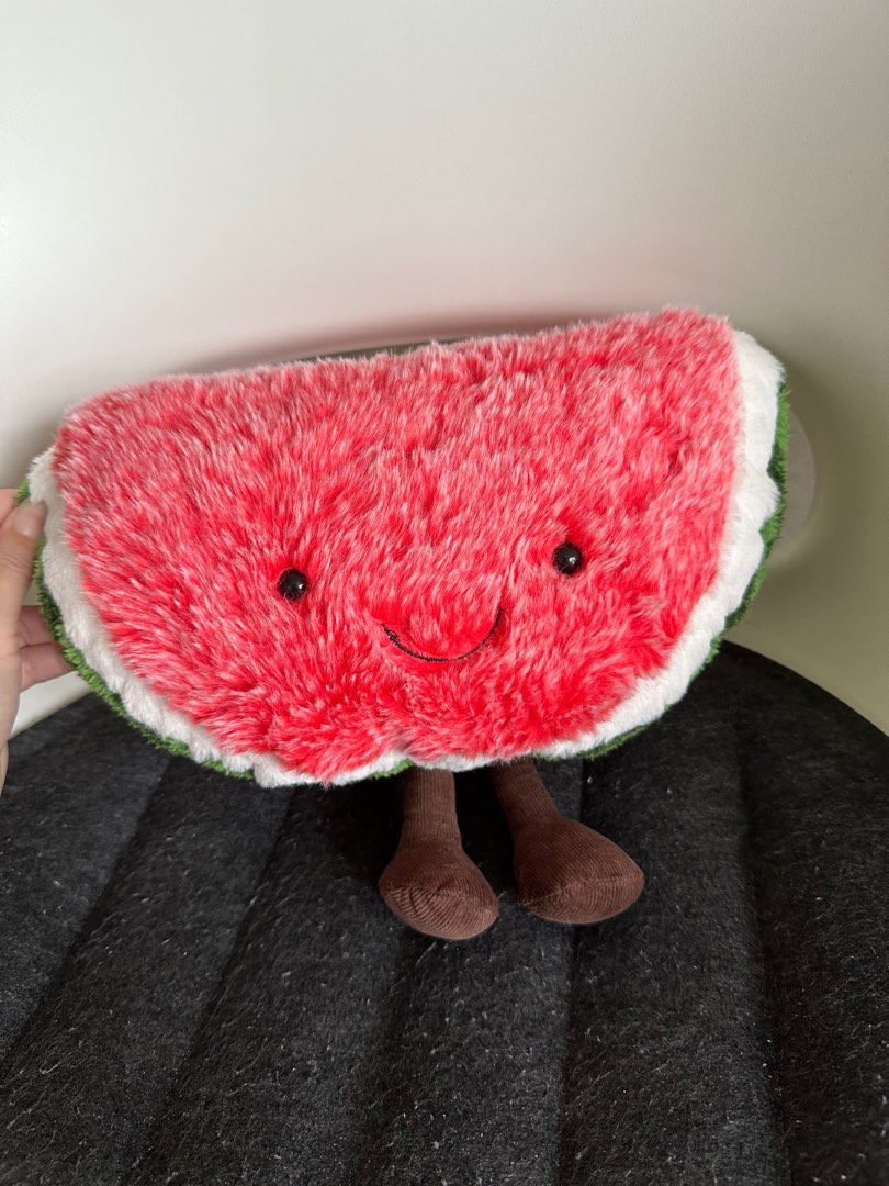 Jellycat Amuseable Watermelon, Hobbies & Toys, Toys & Games on Carousell
