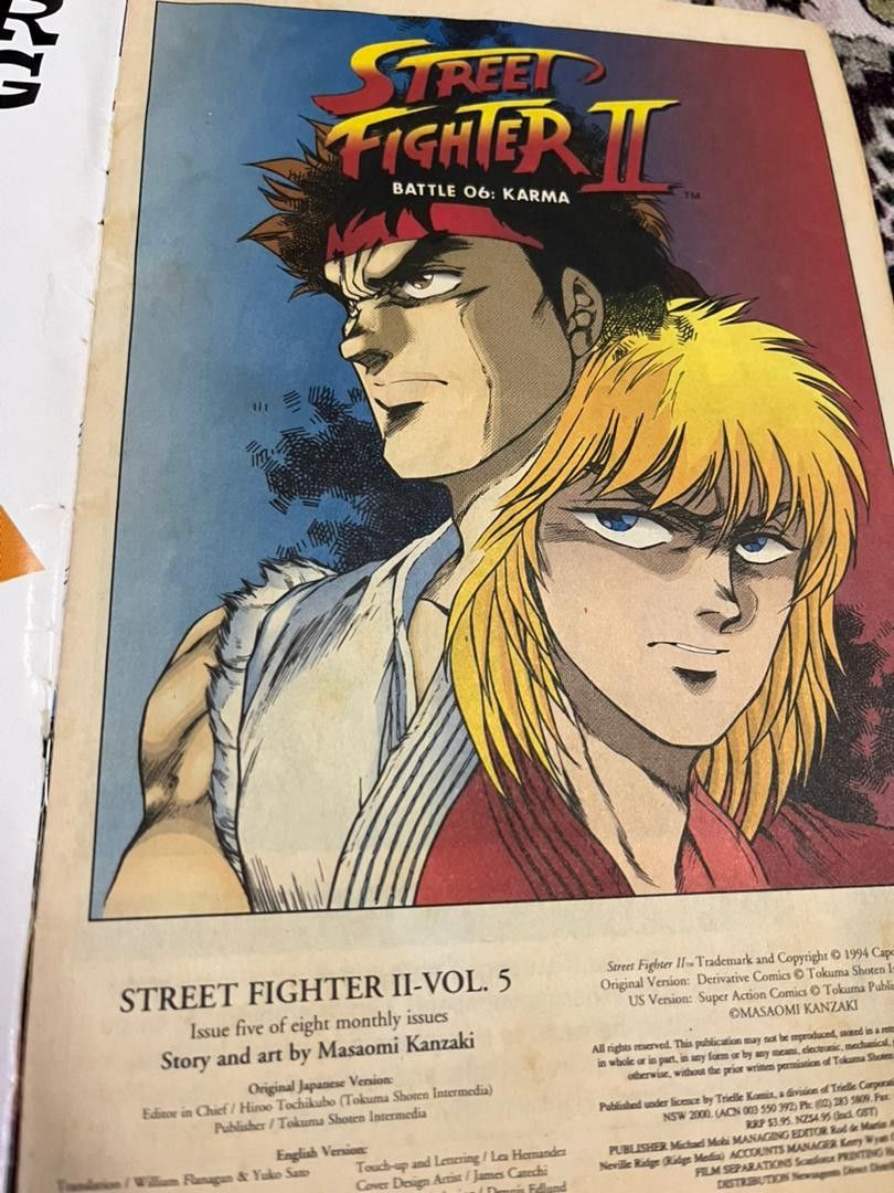 Komik street fighter 2, Hobbies & Toys, Books & Magazines, Comics ...