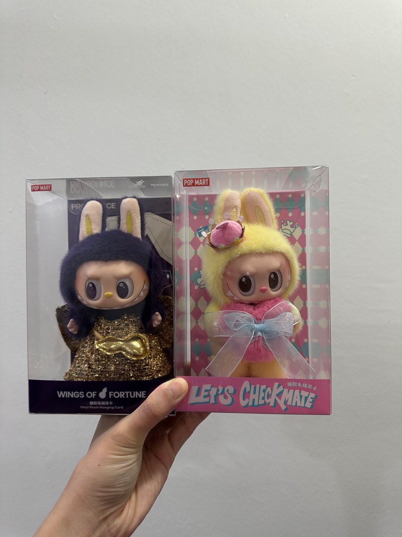 SELLING BOTH LABUBU WOF & CHECKMATE, Hobbies & Toys, Toys & Games on ...