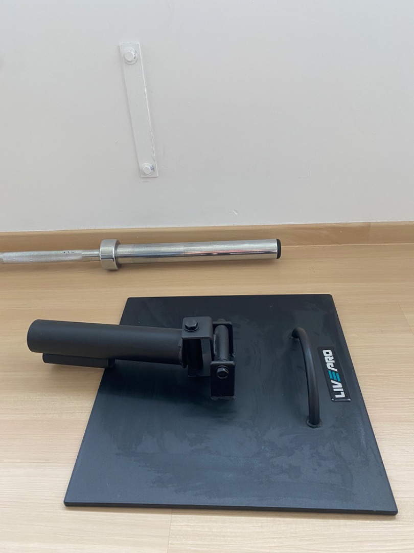 Landmine with Base, Sports Equipment, Exercise & Fitness, Weights ...