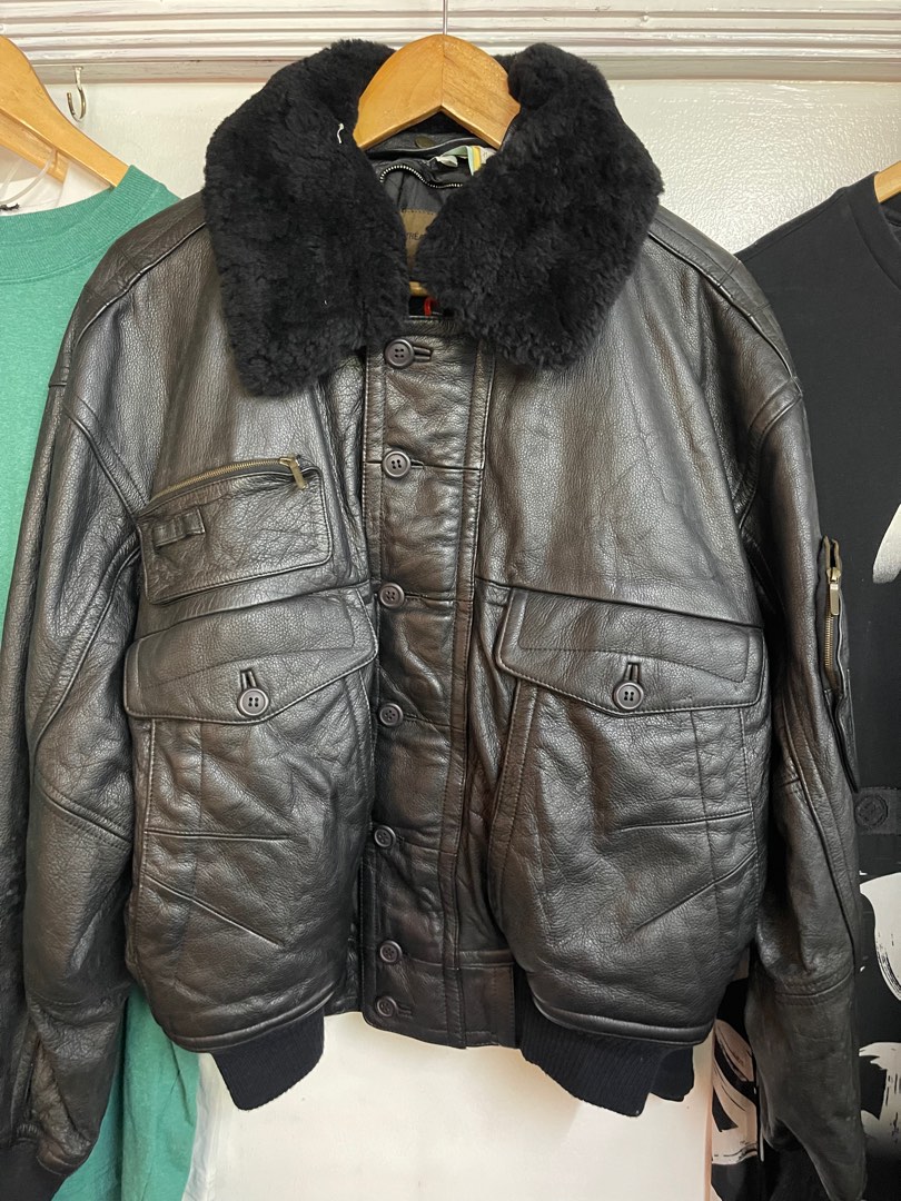 Lautreamont leather jacket, Women's Fashion, Coats, Jackets and ...