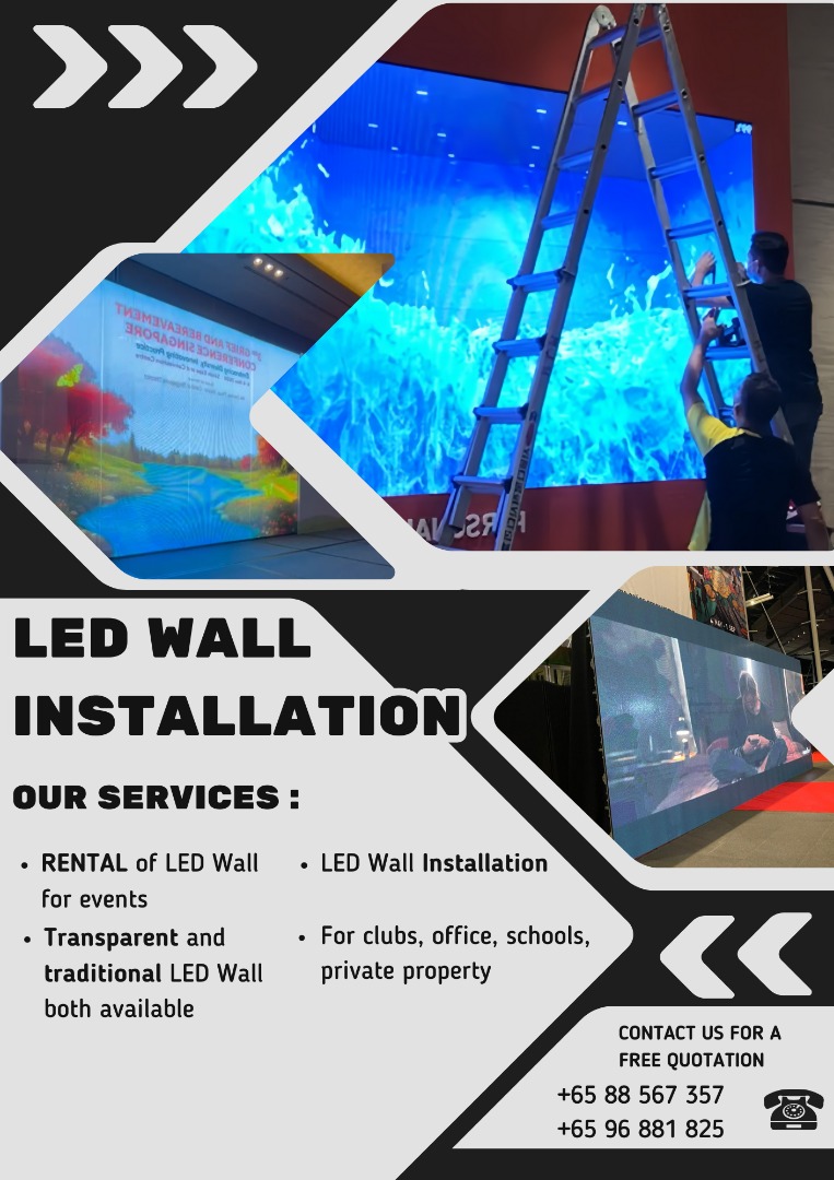 LED Wall Rental/ Installation, Business Services, IT & Programming on ...