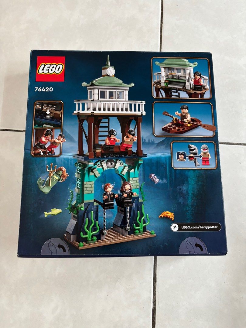 LEGO Harry Potty 76420 Triwizard Tournament: The Black Lake, Hobbies ...
