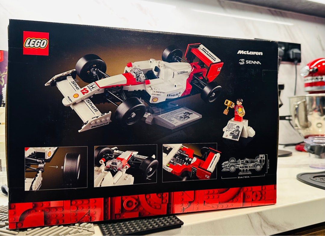Lego iCons Senna - unbox, Hobbies & Toys, Toys & Games on Carousell