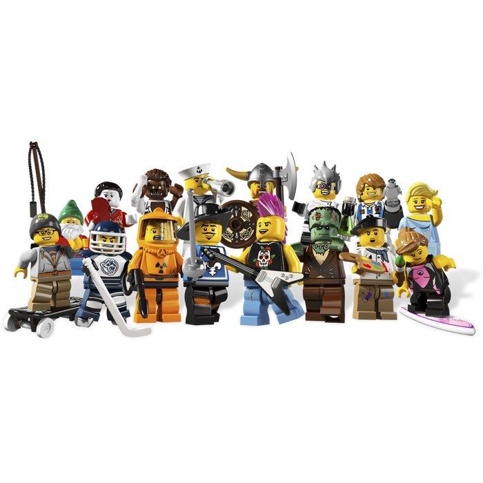 LEGO MINIFIGURES CMF Series 4 (8804) Complete Set, Hobbies & Toys, Toys ...