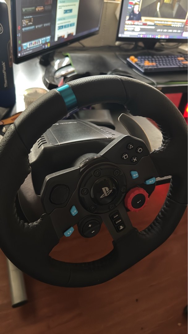 Logitech G29 Steering Wheel and Pedals, Video Gaming, Gaming ...