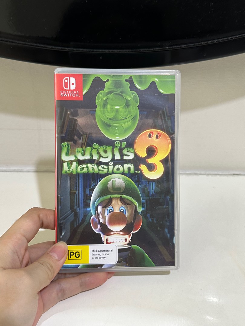 Luigi Mansion 3 Nintendo Switch OLED game, Video Game, Game di Carousell