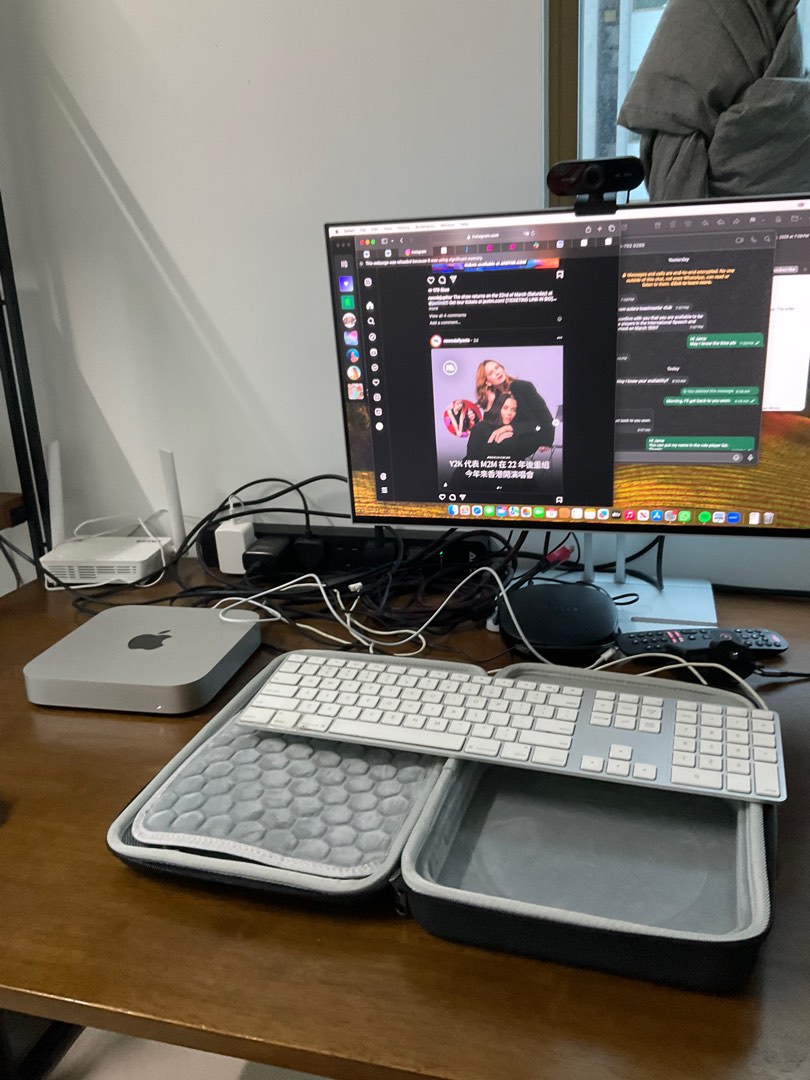 Mac Mini M1 Base Model full set (Lenovo 27inch Monitor + Apple Keyboard ...