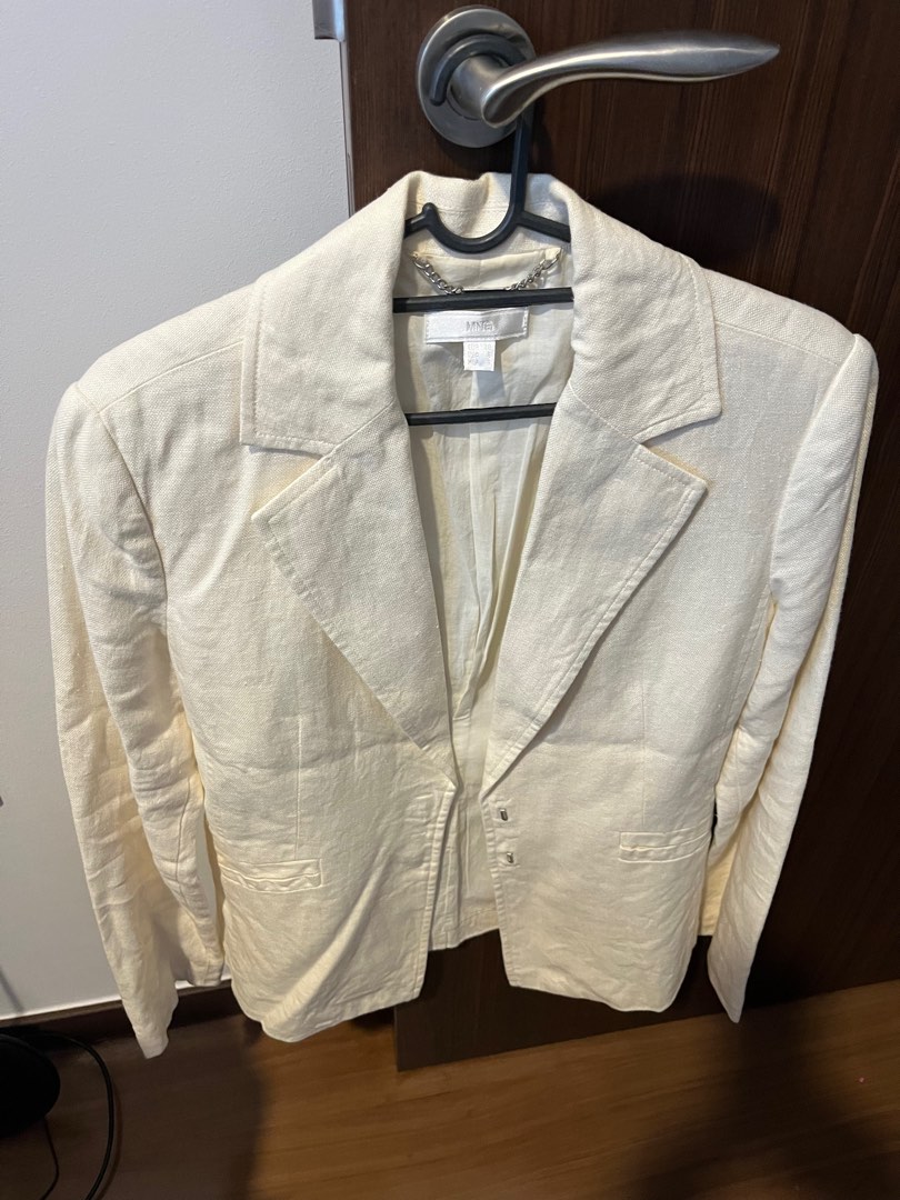 Mango linen Jacket, Women's Fashion, Coats, Jackets and Outerwear on ...