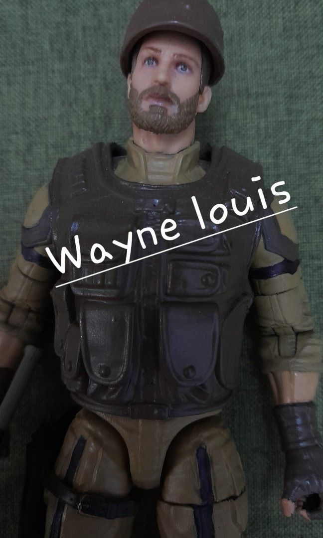 Marvel legends gi joe Steve captain America custom repaint soldiers ...