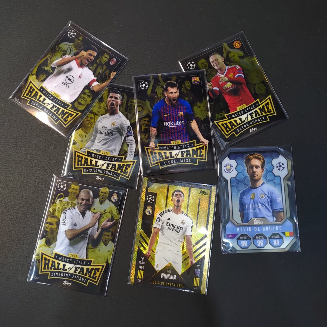 Match Attax 24/25 Hall of Fame Complete Set plus more, Hobbies & Toys ...