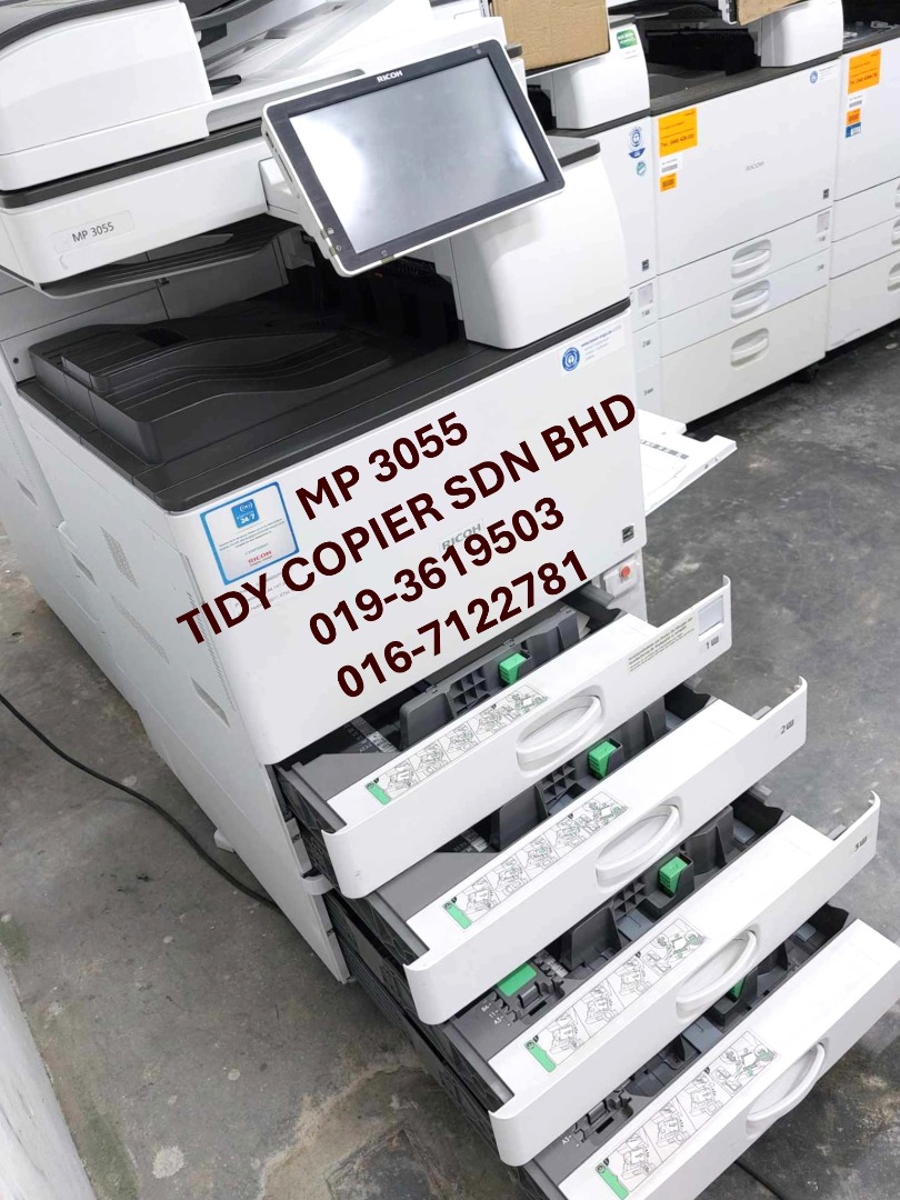 MESIN PHOTOSTAT BLACK & WHITE MP 3055, Computers & Tech, Printers ...