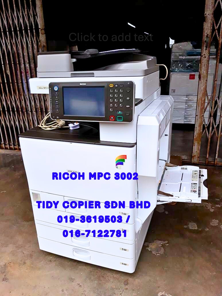 MESIN PHOTOSTATE COLOUR MPC 3002, Computers & Tech, Printers, Scanners & Copiers on Carousell
