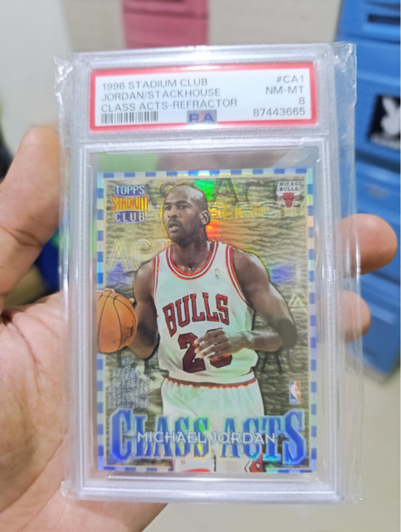 Michael Jordan Class Act Refractor, Hobbies & Toys, Toys & Games on ...