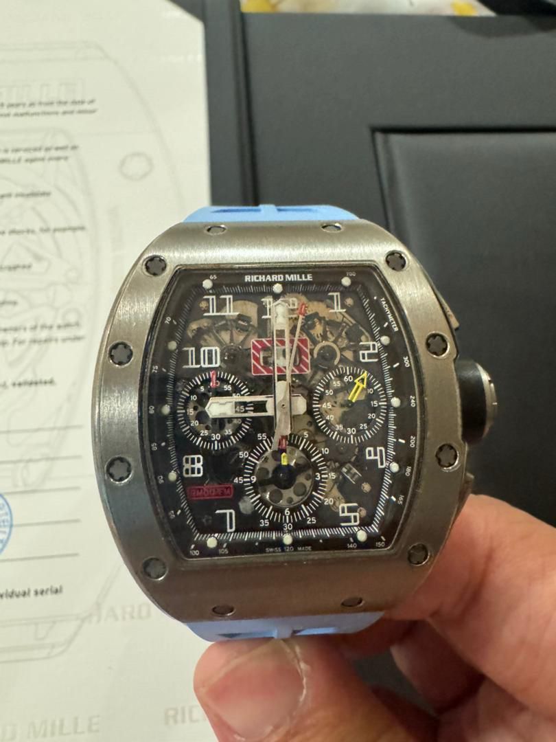 MINT2016 RM011 TI Richard Mille Titanium Full Set, Luxury, Watches on ...