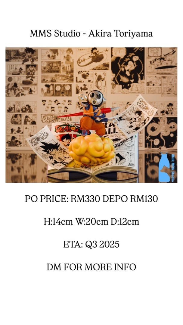 MMS Studio - Akira Toriyama, Hobbies & Toys, Toys & Games on Carousell