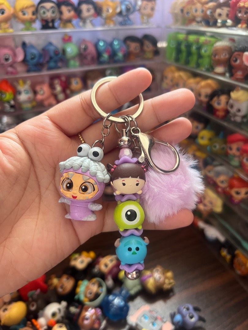 Monster Inc. Boo Keychain with Doorables and Tsum Tsum, Hobbies & Toys ...