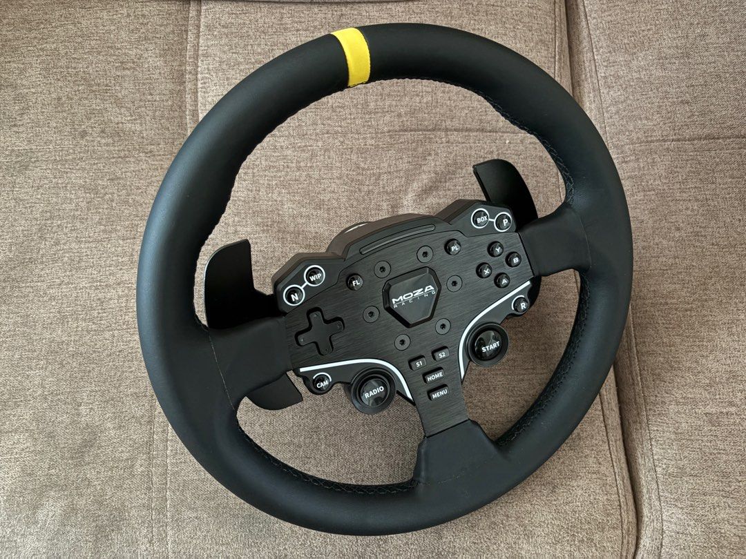 Moza R5 with clutch, H-Shifter & S5 Supra Rig, Video Gaming, Gaming ...