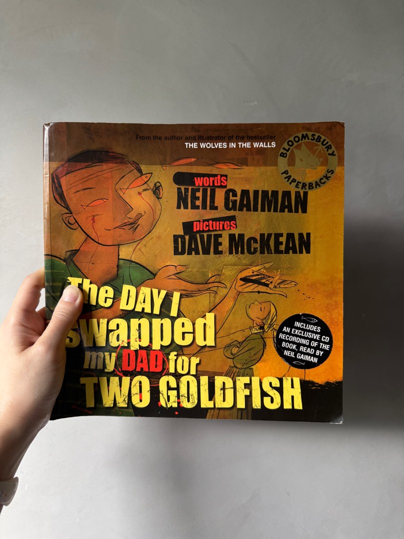 Neil Gaiman The Day I Swapped my Dad for Two Goldfish Book, Hobbies ...