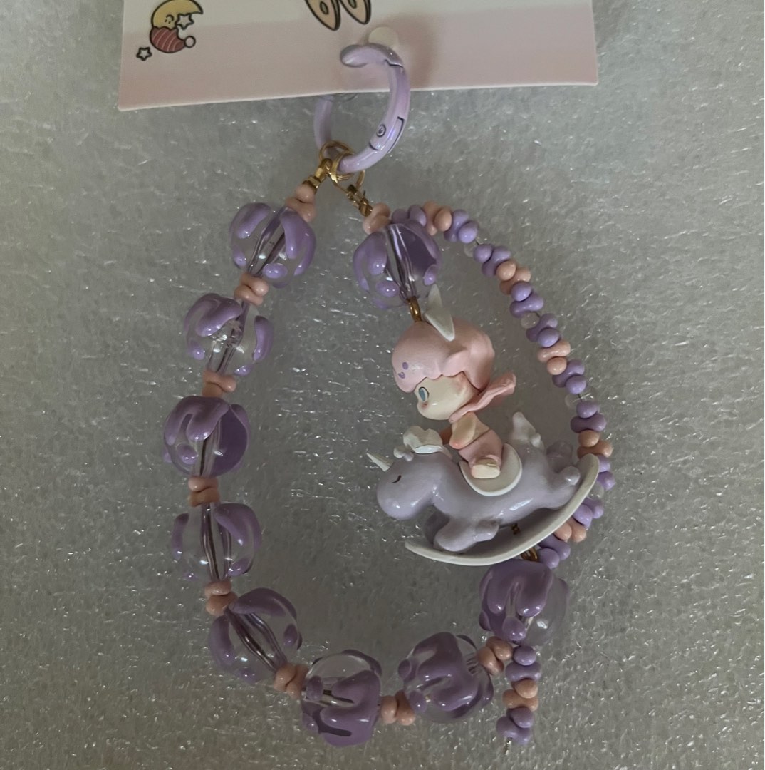 New Popmart Dimoo inspired popbean handcrafted Bag charm / mobile phone ...