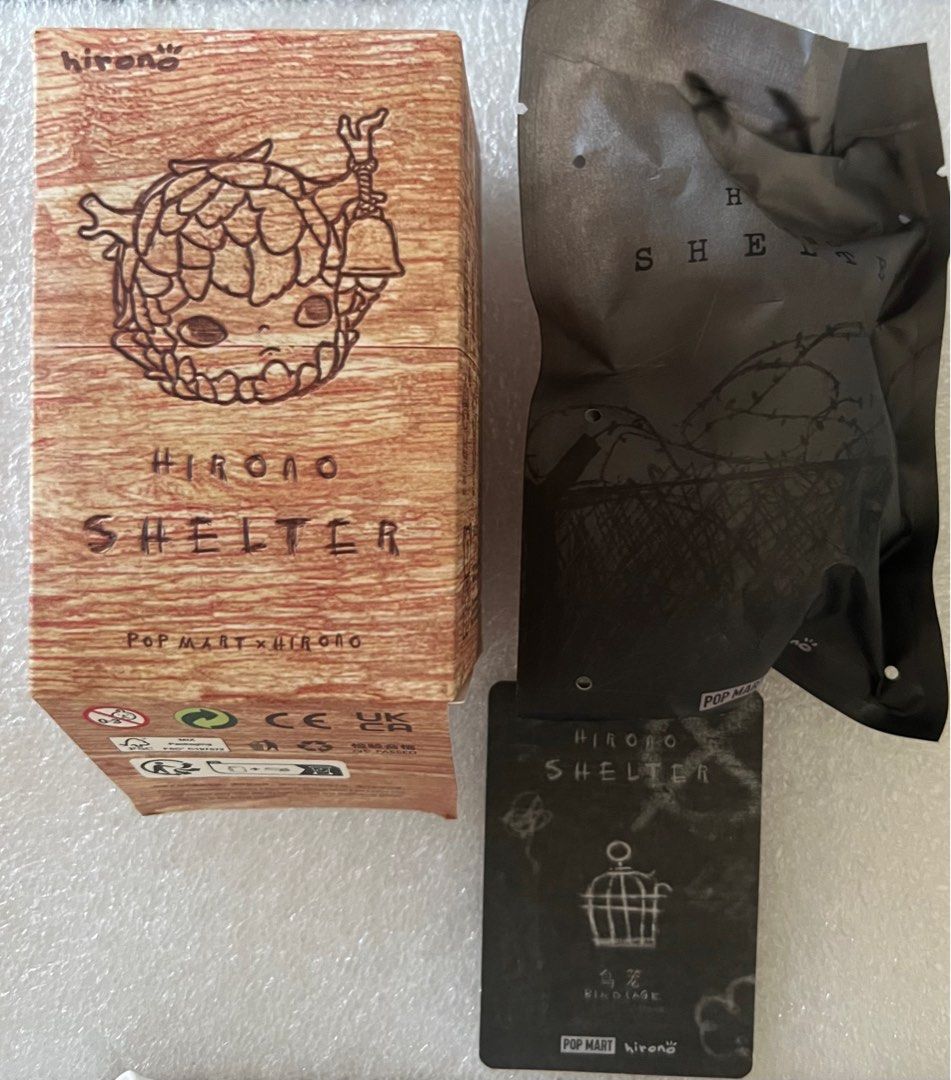 New sealed genuine POP MART Hirono Shelter Series Bird Cage Figurine ...