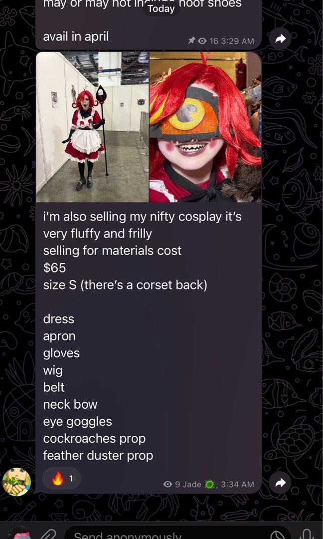 nifty cosplay hazbin hotel, Hobbies & Toys, Memorabilia & Collectibles ...