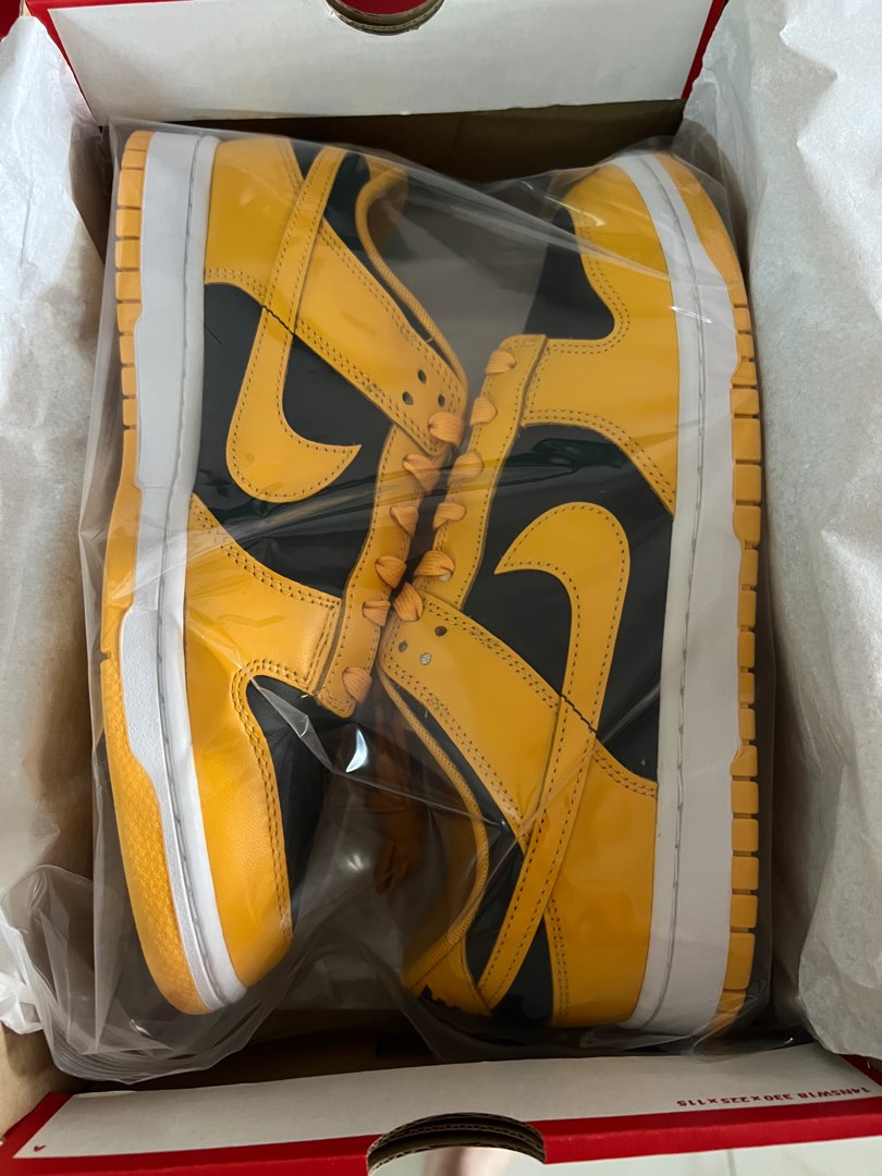 Nike Dunk Low Goldenrod, Men's Fashion, Footwear, Sneakers on Carousell