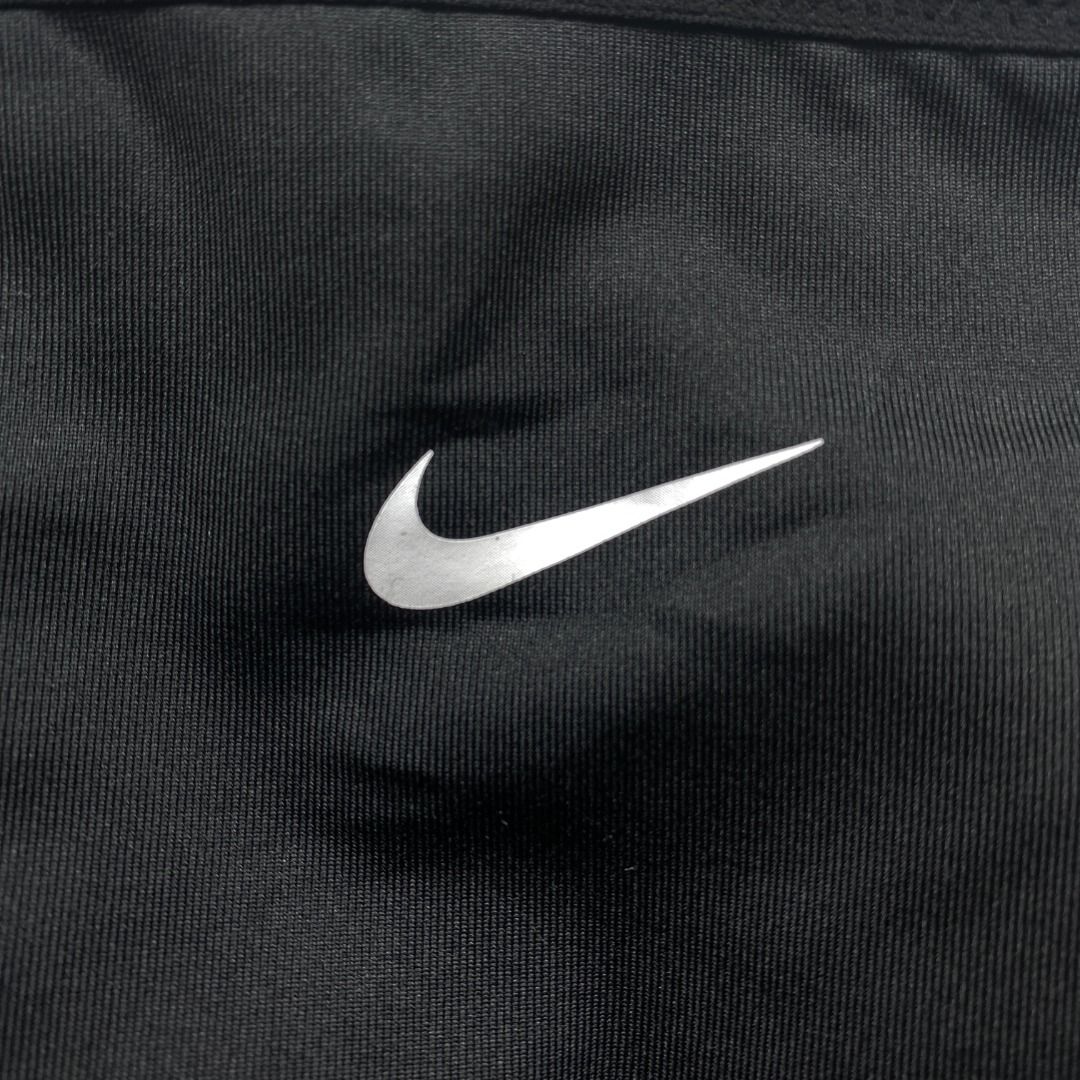 Nike Swoosh Dri-fit High Neck Sports Bra Plane Black, Women's Fashion ...