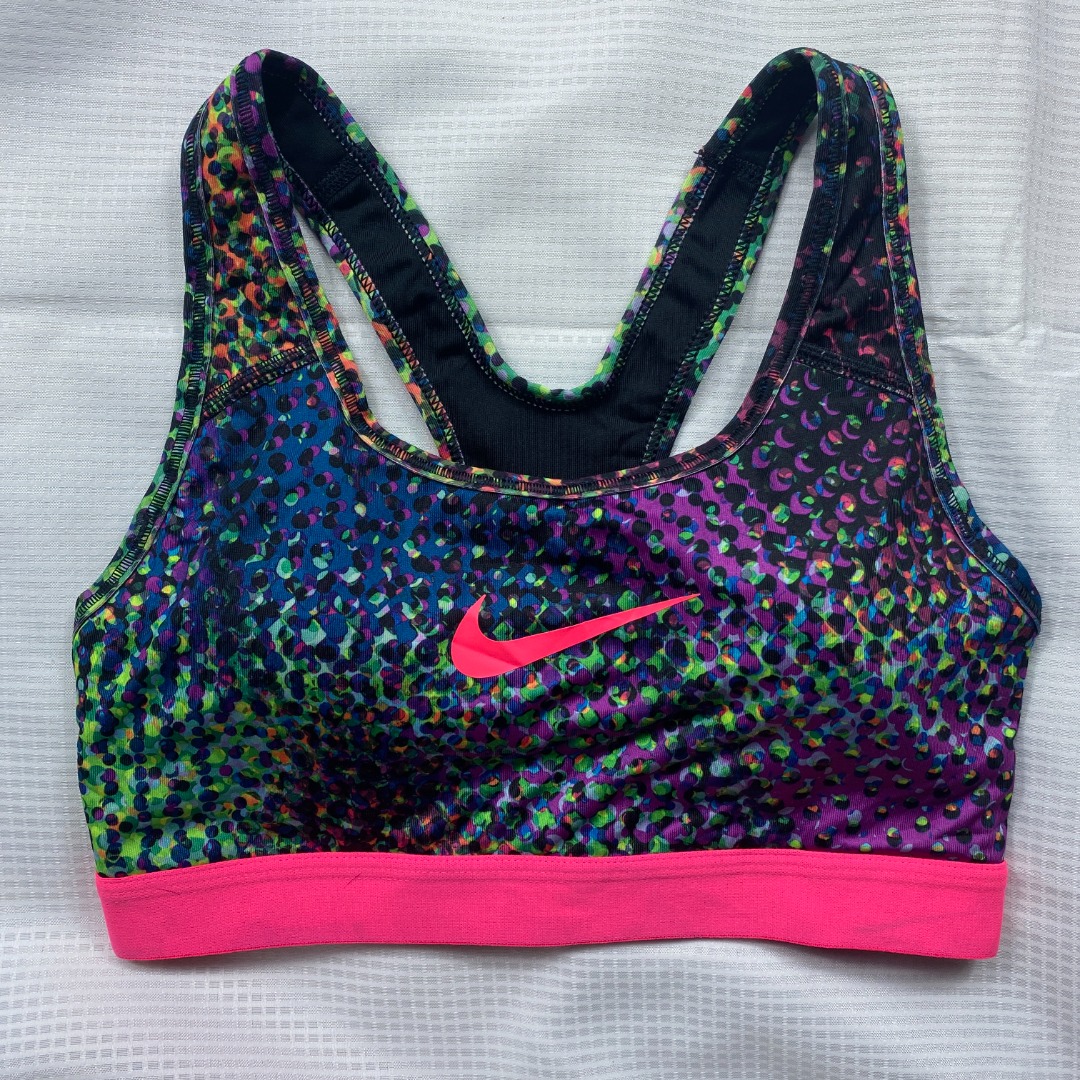 Nike Swoosh Dri-fit Sports bra, Women's Fashion, Activewear on Carousell