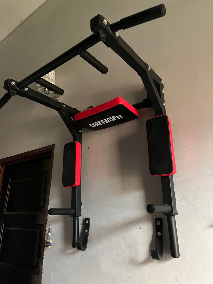 Onetwofit Multifunctional Pull-up Dip Station, Sports Equipment ...